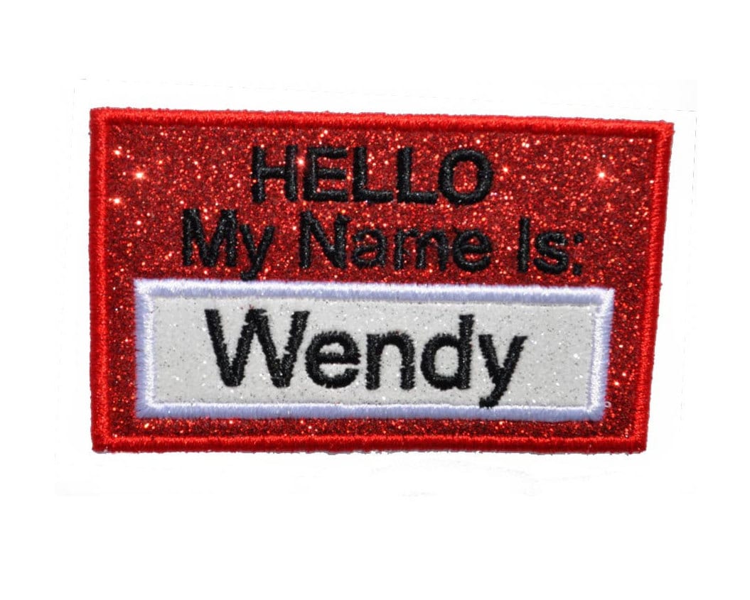 Elegant Name Tag Borders