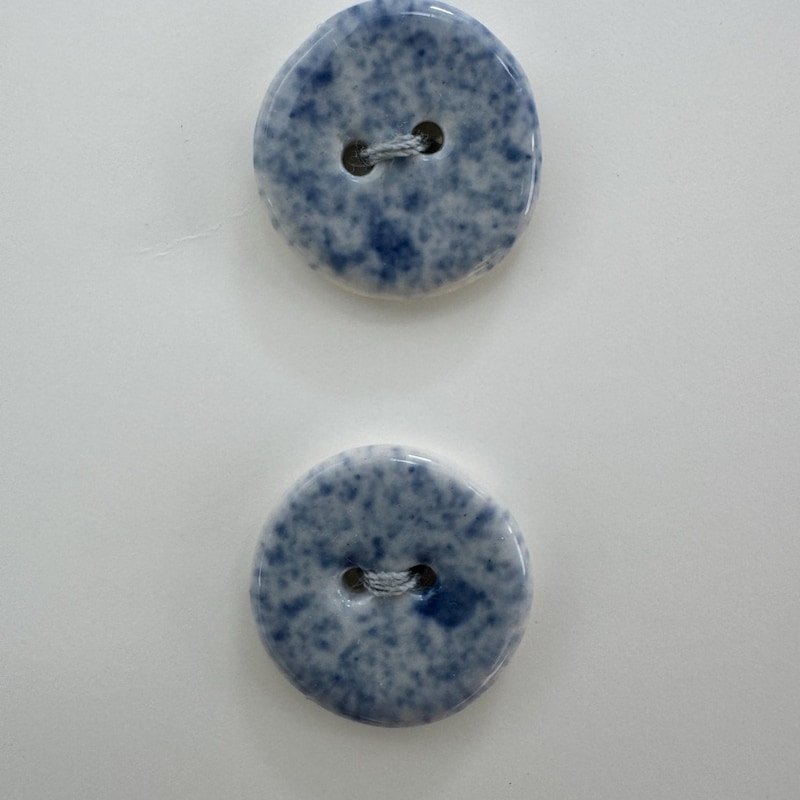 Red Porcelain Buttons - Etsy