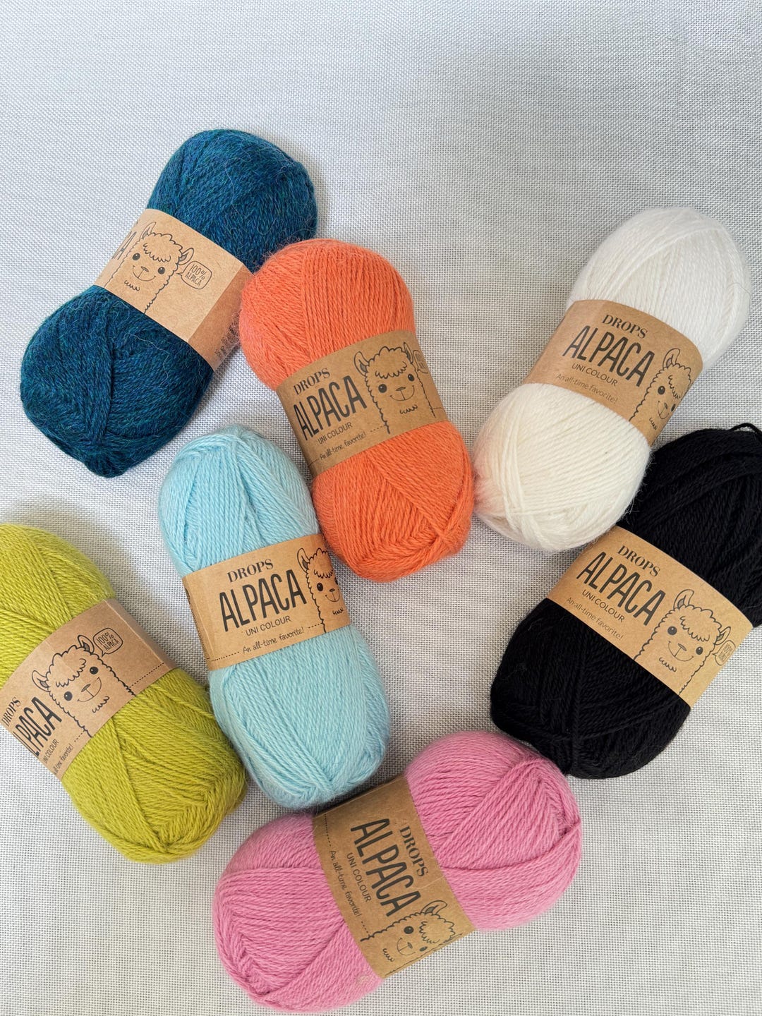 DROPS Alpaca Yarn: 100% Superfine Alpaca, Sport Weight, Feltable - Etsy