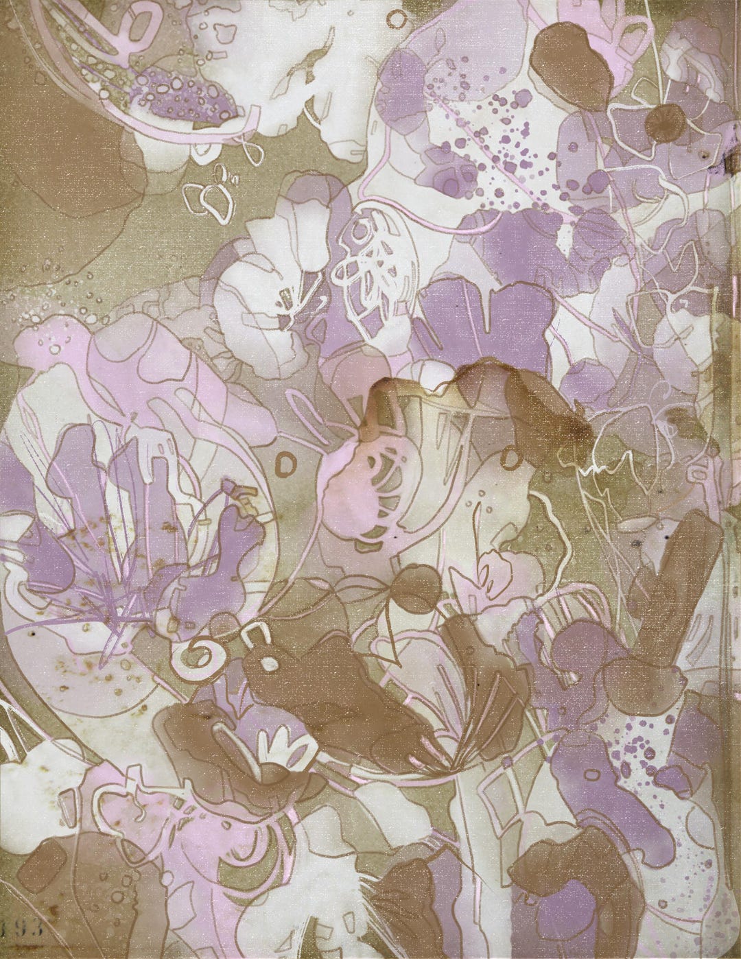 Lacy Lily & Frond Digital Wall Art Printable - Etsy