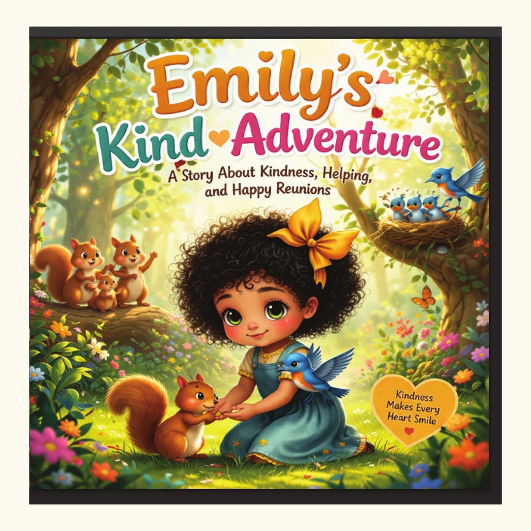 Children's Picture Book PDF – Emily's Kind Adventure, Kindness Story ...