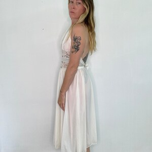 Vintage 50s, 60s, 70s, White Nightgown, Negligee, Dress, Marilyn Monroe ...