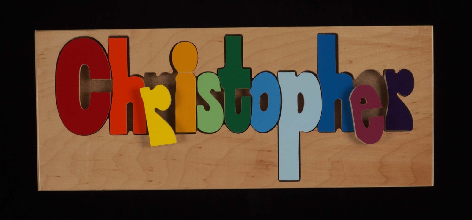Custom Wood Puzzles – Handmade, Vibrant Busy Boards for Cognitive and ...