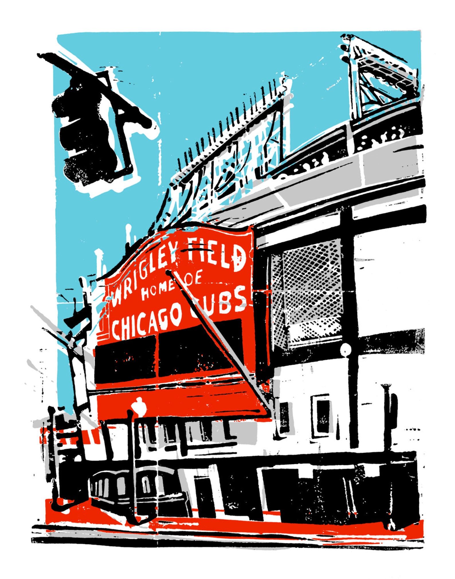 Wrigley Field - Etsy