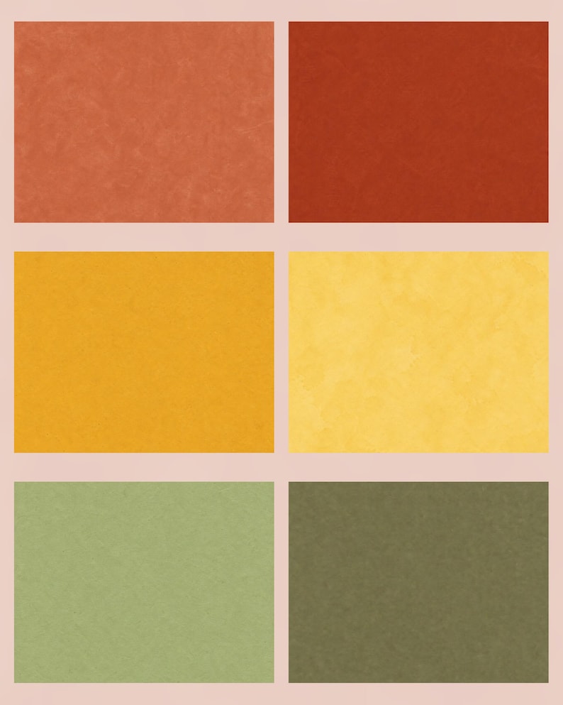 Soft Boho Vintage Digital Paper Pack – Patterns, Textured Solids ...
