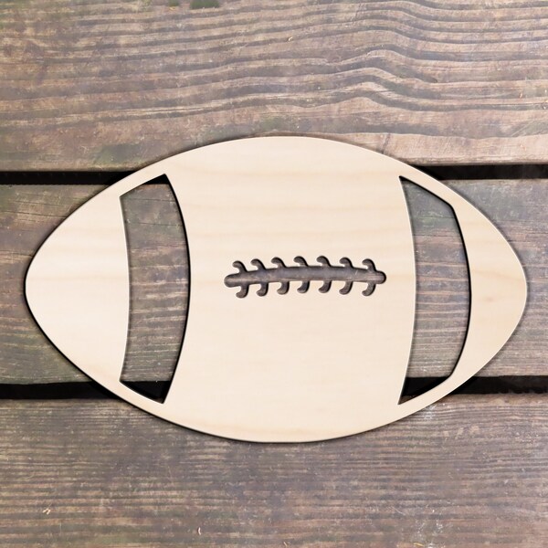 Wooden Football - Etsy
