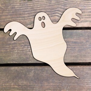 Wood Ghost Cutout Wooden Ghost Cutout Halloween Cutout Wood - Etsy