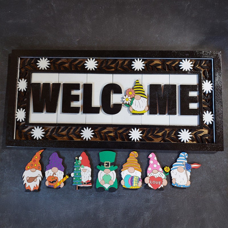 Gnome Wall Decor - Etsy