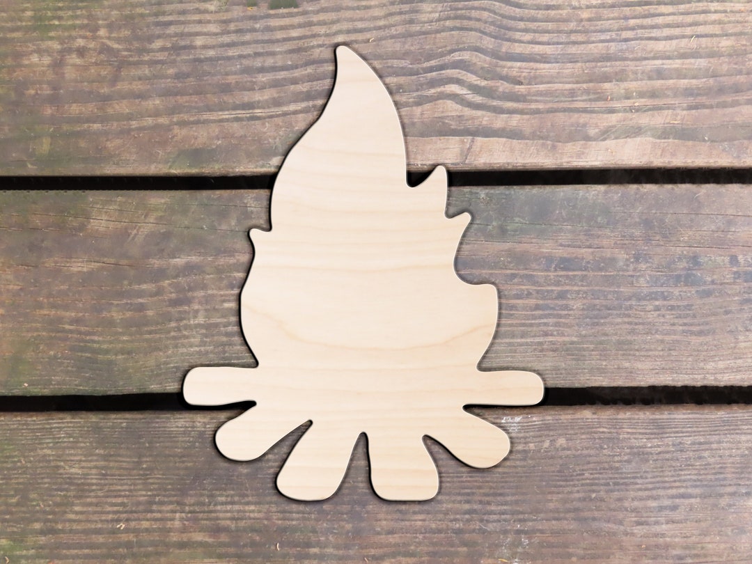 Wood Fire Cutout, Wooden Campfire Cutout, Fall Cutout, Wood Campfire ...