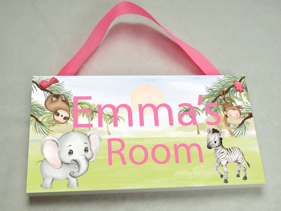 Kids Door Sign Childs Door Sign Kids Name Sign Girls Name - Etsy