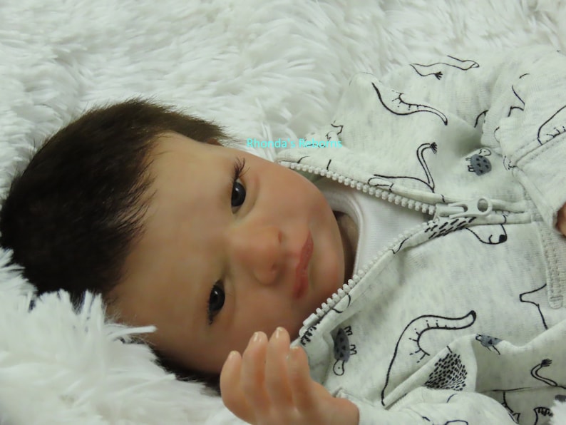 Reborn Baby James Awake, Ready to Ship, Boy or Girl, Authentic, Reborn ...