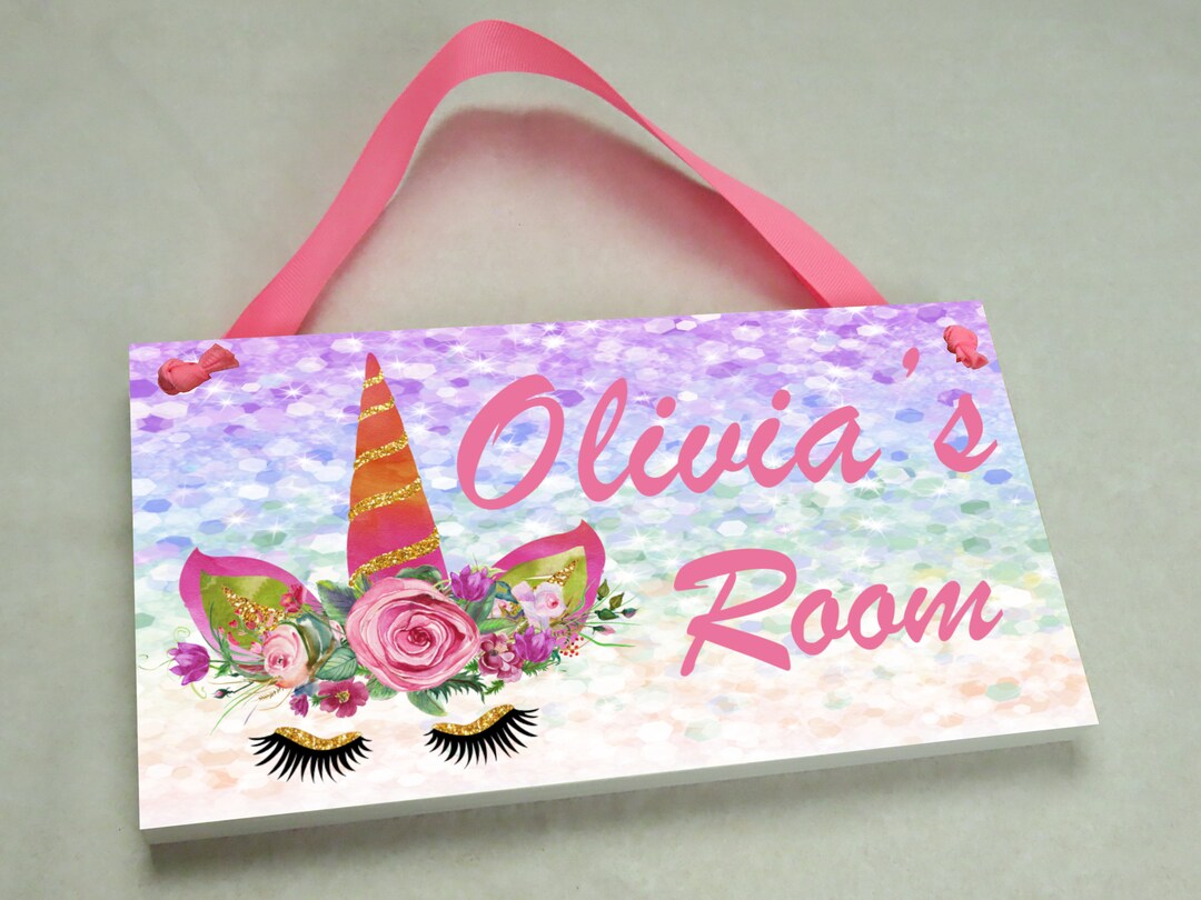 Kids Door Sign, Childs Door Sign, Kids Name Sign, Girls Name Sign, Kids ...