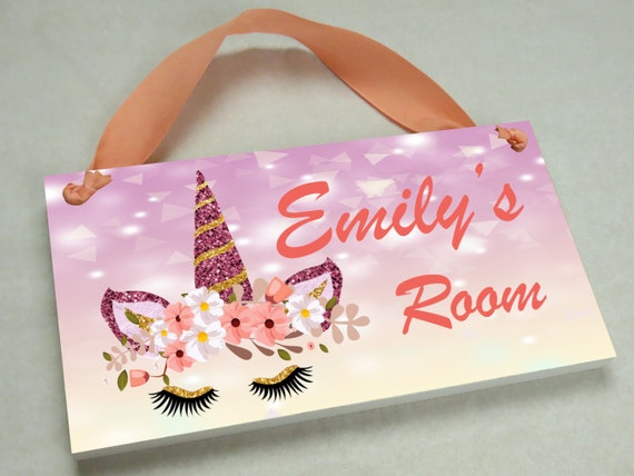 Kids Door Sign Childs Door Sign Kids Name Sign Girls Name - Etsy