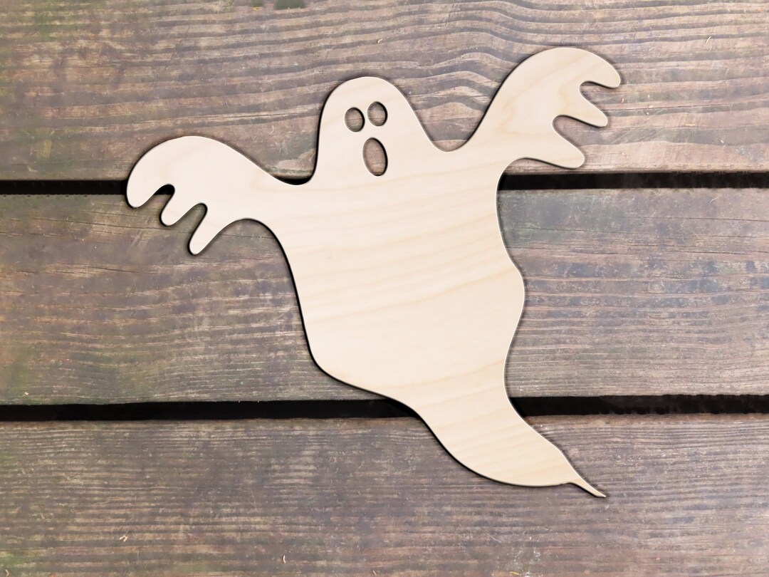 Wood Ghost Cutout Wooden Ghost Cutout Halloween Cutout Wood - Etsy