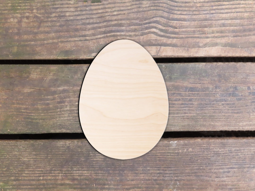 Wood Egg Cutout, Wooden Easter Egg Cutout, Easter Cutout, Wooden Egg Shape, Wood Easter Shape ...