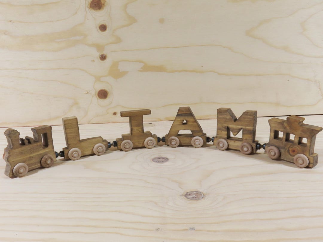 Personalized Train for Kids. Boys Letter Train. Child's Personalized ...