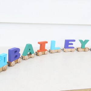 Personalized Train for Kids. Boys Letter Train. Child's Personalized ...