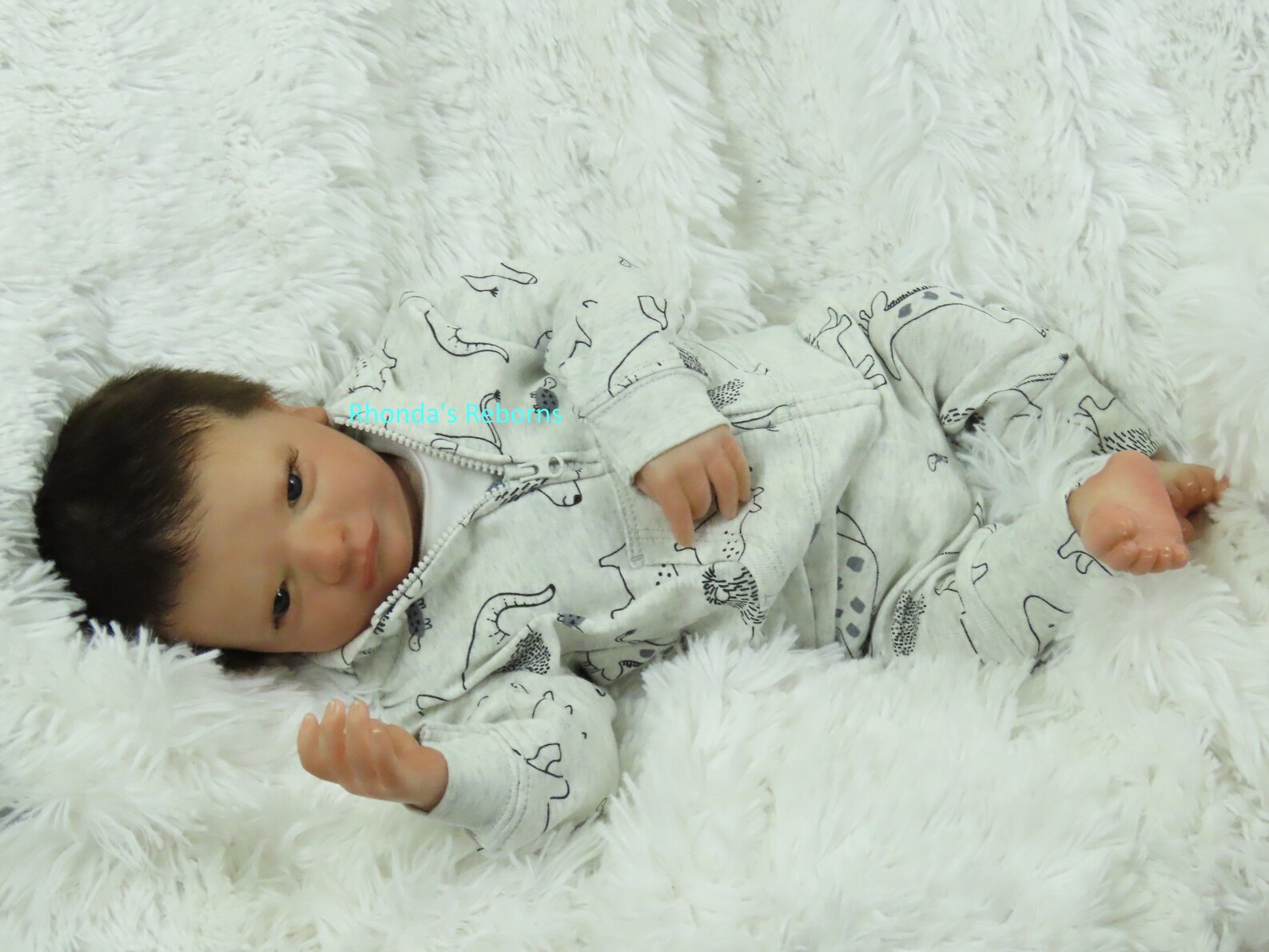 Reborn Baby James Awake, Ready to Ship, Boy or Girl, Authentic, Reborn ...