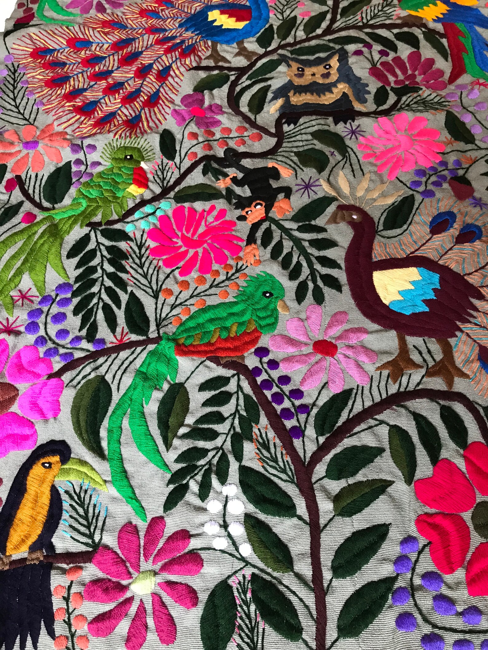 EMBROIDERED WALL HANGING Made to Order Mexican Wall - Etsy