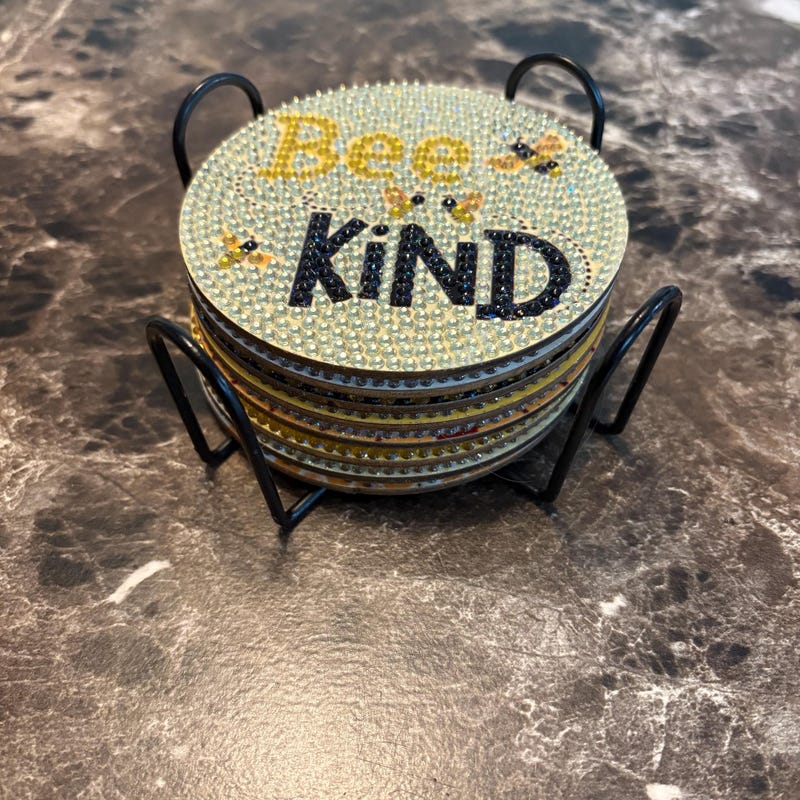 Diamond Coasters Set 8 - Etsy