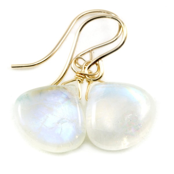Moonstone Drops - Etsy