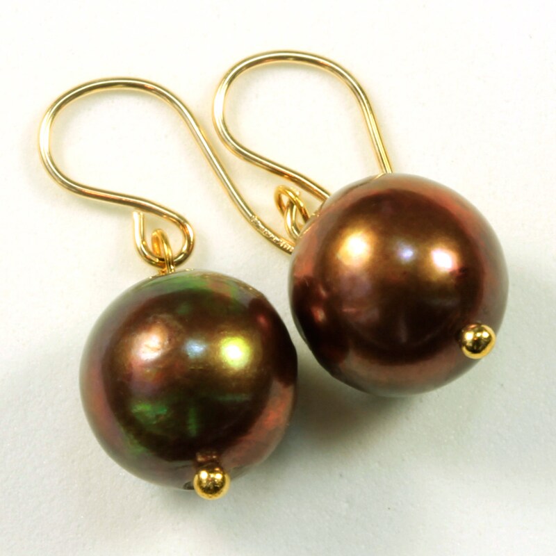 Chocolate Pearls - Etsy