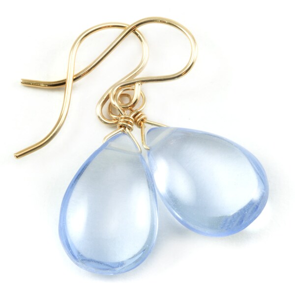 Ice Blue Earrings - Etsy