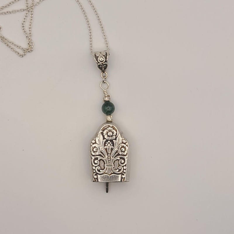 Silverware Angel Pendant - Etsy