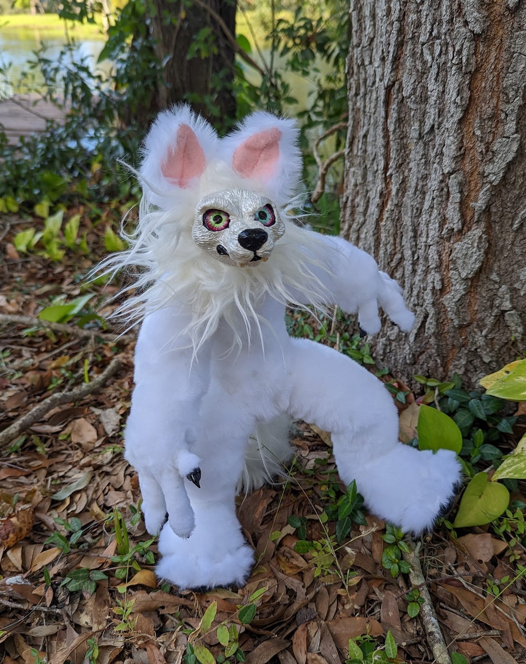 Were Pup Posable Art Doll Albino - Etsy