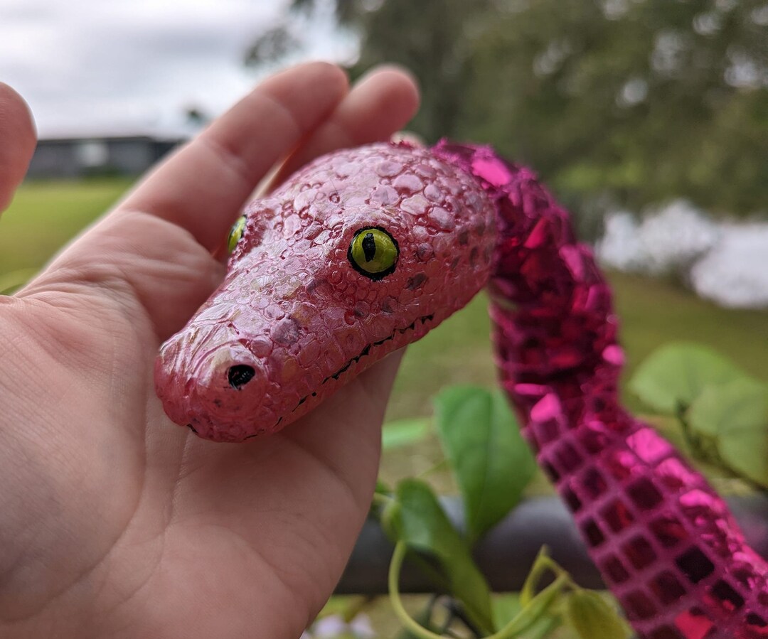 Snake Posable Art Doll Pink - Etsy