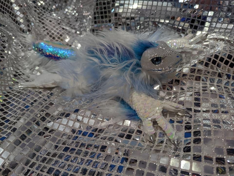 Baby Raptor Posable Art Doll Snow - Etsy