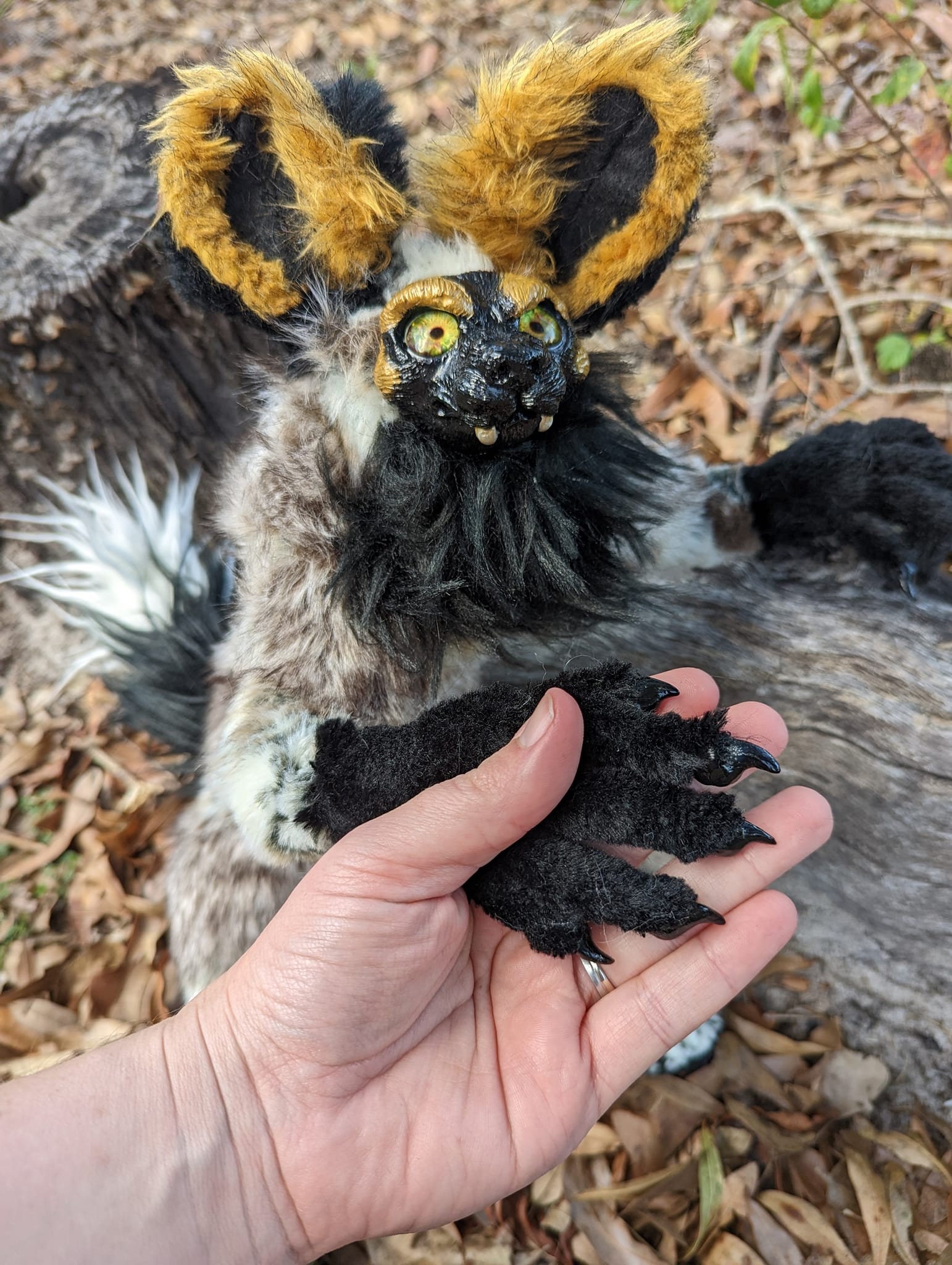 Were Pup Posable Art Doll African Wild Dog - Etsy