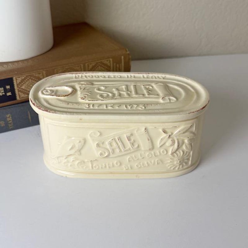 Salt Box Vintage Ceramic - Etsy