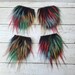 Gnome Beards 4pc Bag Gnome Beard Fur Multi Colored Long - Etsy
