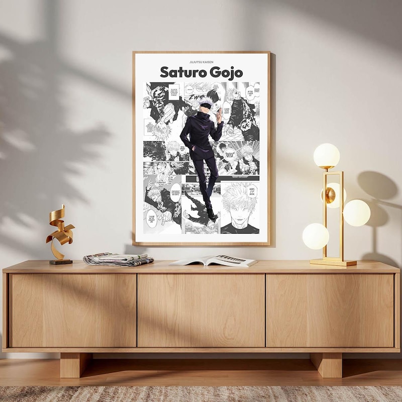 Gojo Manga Panels - Etsy