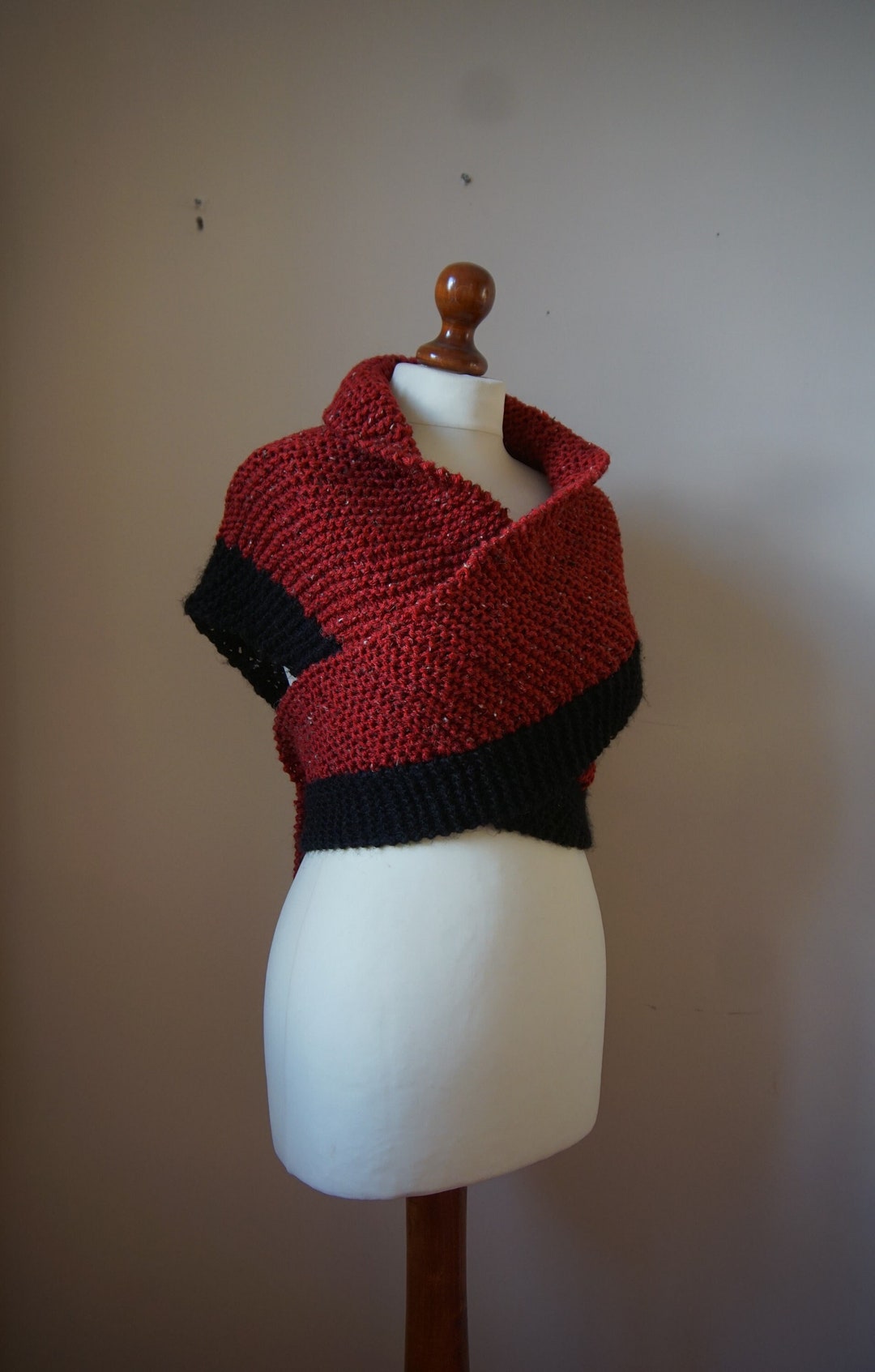 Outlander Shawl Triangle Scarf Handmade Wrap Shawl Claire Fraser STARZ ...