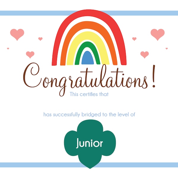 Bridging Certificate - Etsy