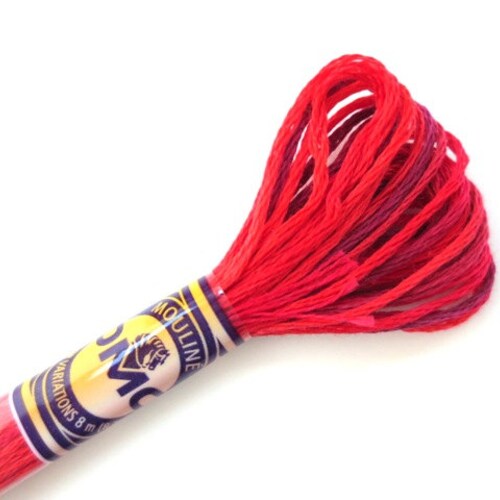 DMC 4000 Variegated Embroidery Floss Espresso - Etsy