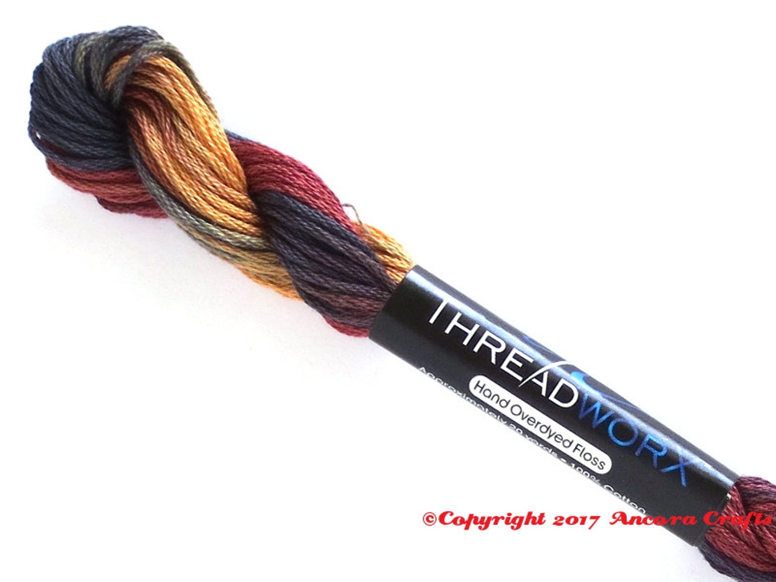 Threadworx Earth Collection 10 Colors Variegated Embroidery - Etsy