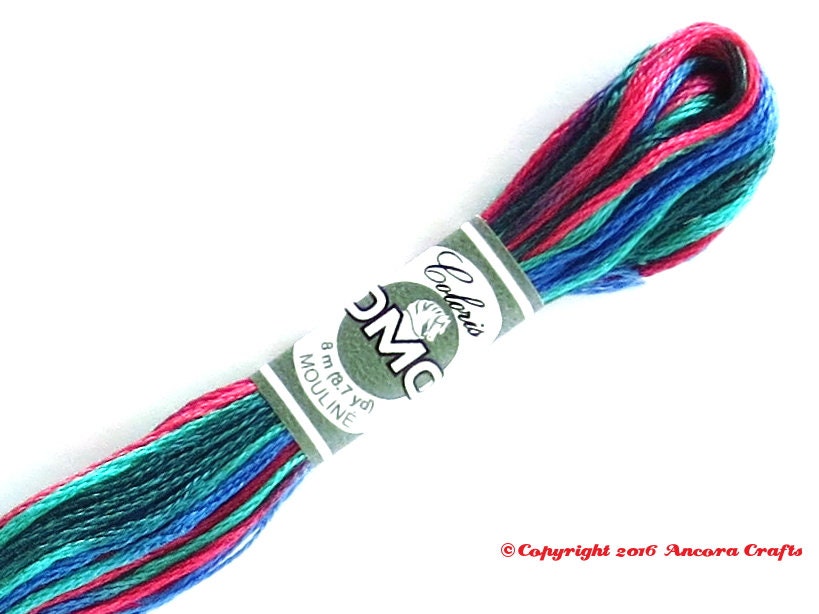 DMC Coloris Variegated Embroidery Floss - 24 Color Collection Bundle - Etsy