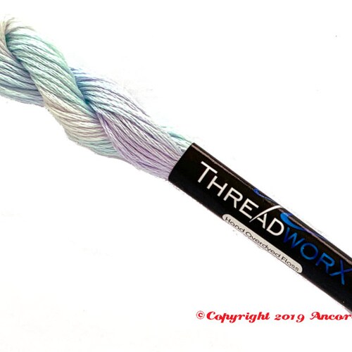 Threadworx 11140 Variegated Embroidery Floss Castle Rock - Etsy