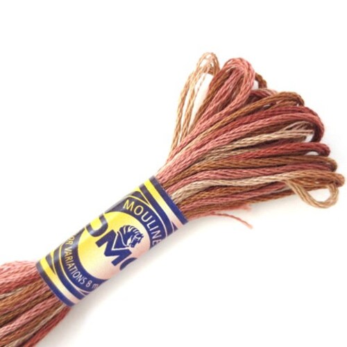 DMC 4000 Variegated Embroidery Floss Espresso - Etsy
