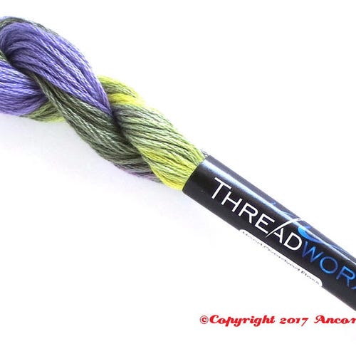 DMC 4514 Coloris Variegated Embroidery Floss Venise venice | Etsy