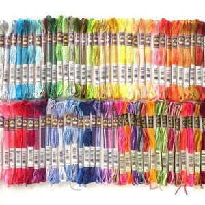 DMC 4000 Variegated Embroidery Floss Espresso - Etsy