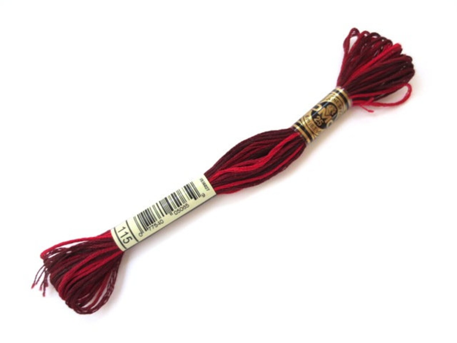 DMC 115 Variegated Embroidery Floss Garnet Shaded Ombre - Etsy