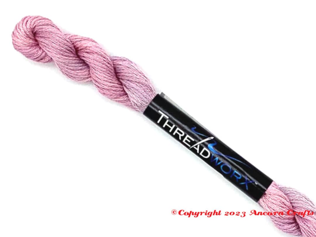 Threadworx 1002 Variegated Embroidery Floss Roxy - Etsy