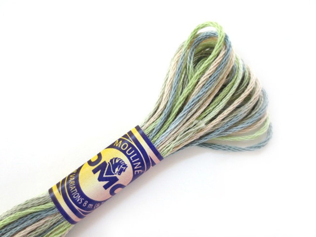 DMC 4065 Variegated Embroidery Floss Morning Meadow - Etsy