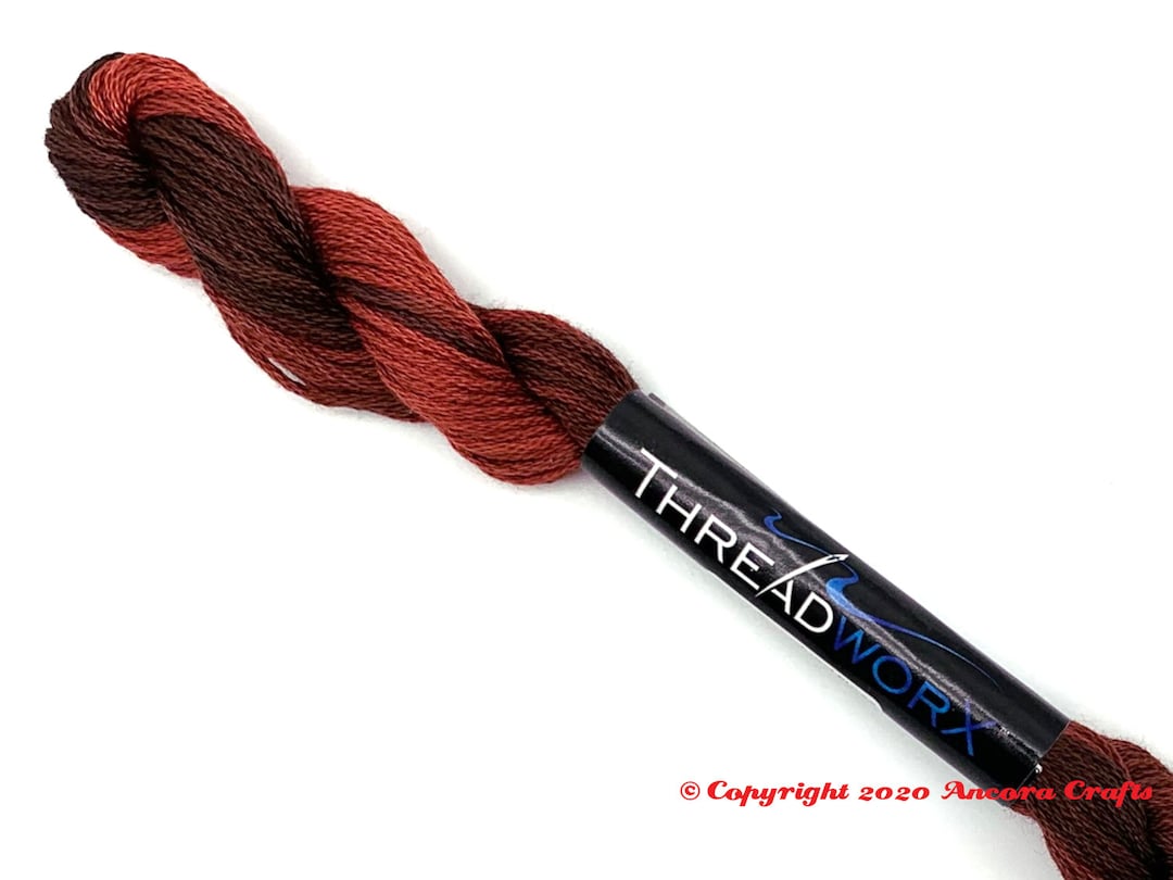 ThreadworX 1042 Variegated Embroidery Floss Desert Sunset - Etsy Italia
