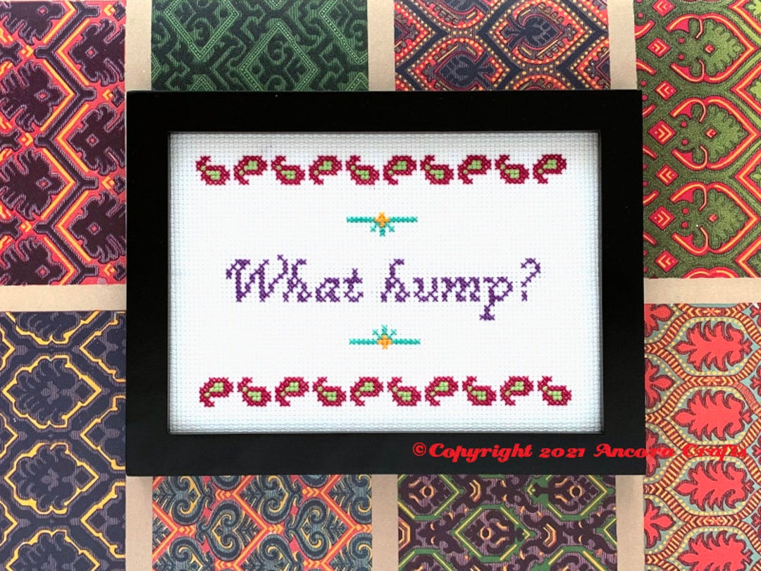 Young Frankenstein Cross Stitch "what Hump" Pattern PDF - Etsy