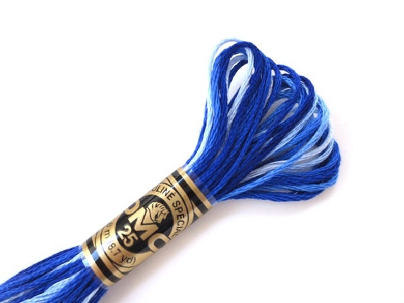 DMC Variegated Embroidery Floss 18 Classic Colors Collection - Etsy